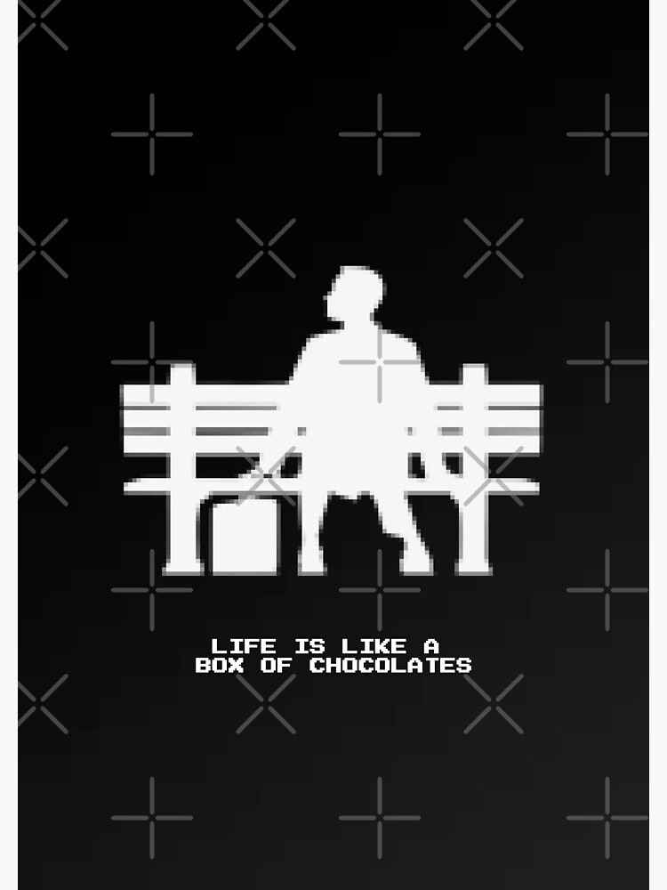 "forest gump" Sticker for Sale by RaymondDiaz | Redbubble