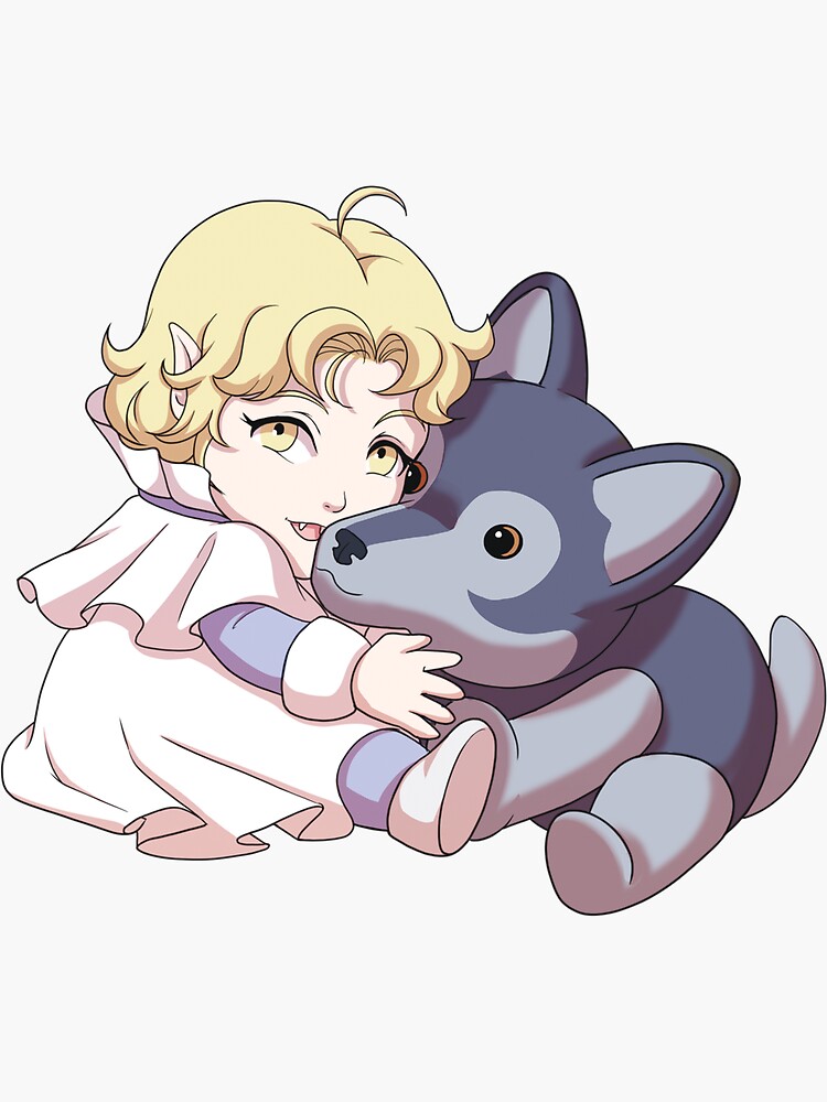 "Baby Adrian / Alucard " Sticker for Sale by crimsontangs | Redbubble