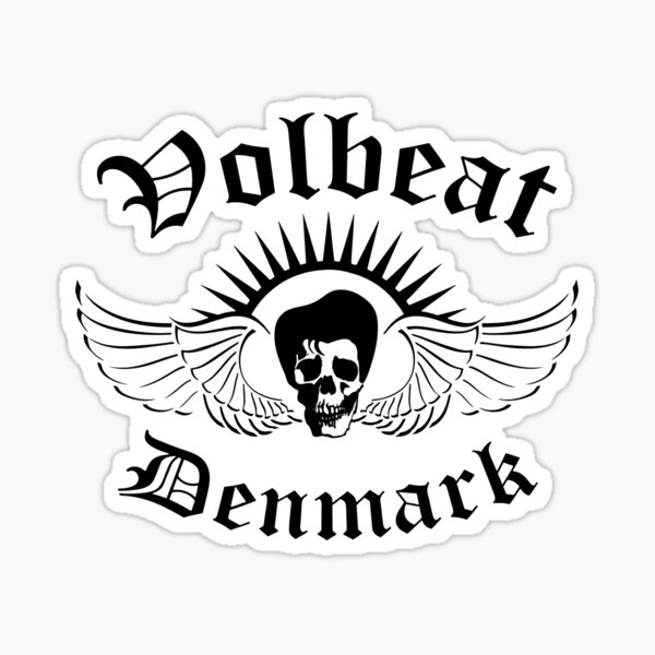 "VOLBEAT Familliar Shop" Sticker for Sale by rutherford747 | Redbubble