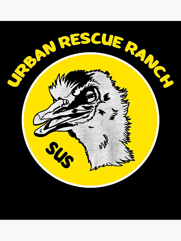 "The Urban Rescue Ranch" Poster for Sale by WeXDesign | Redbubble