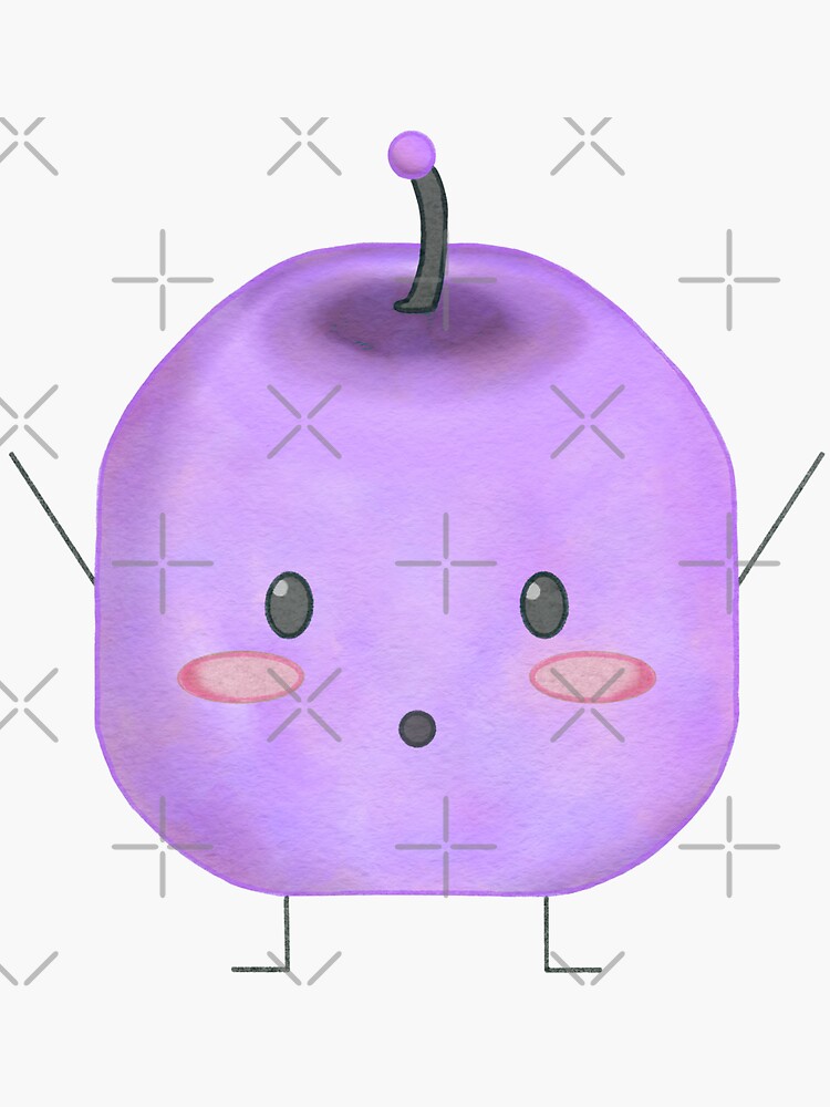 "Purple Watercolor Junimo Stardew Valley" Sticker for Sale by Vsiegel93 ...