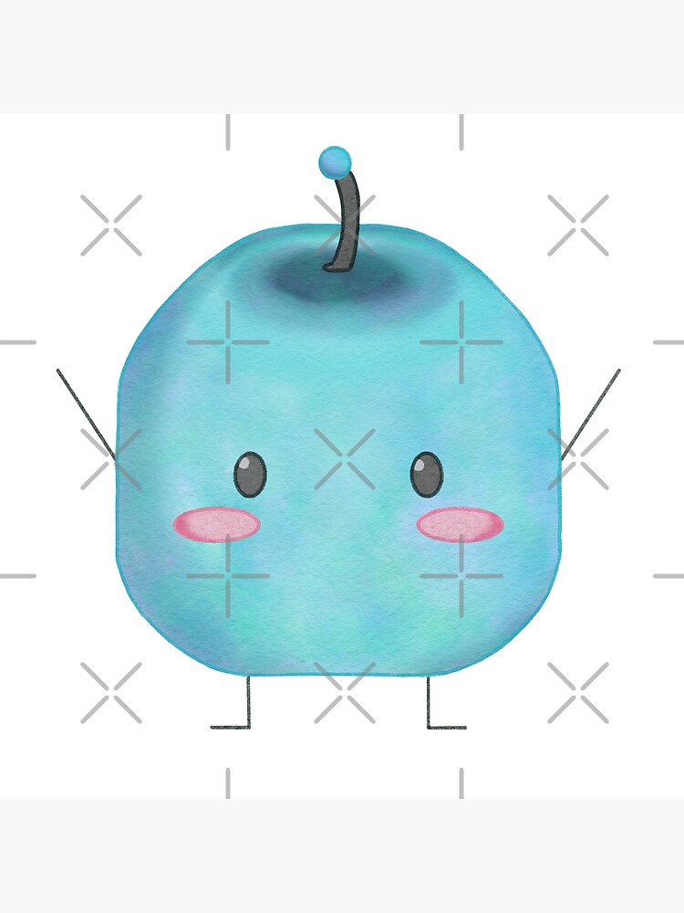 Blue watercolor Junimo Stardew Valley Premium Matte Vertical Poster ...