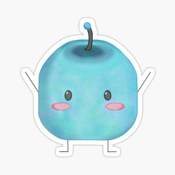 "Blue watercolor Junimo Stardew Valley " Sticker for Sale by Vsiegel93 ...