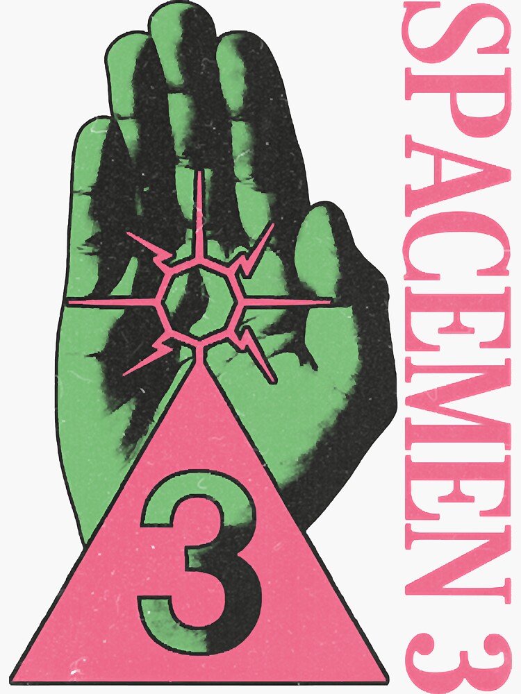 "Spacemen 3" Sticker for Sale by yolandoxfl249dx | Redbubble