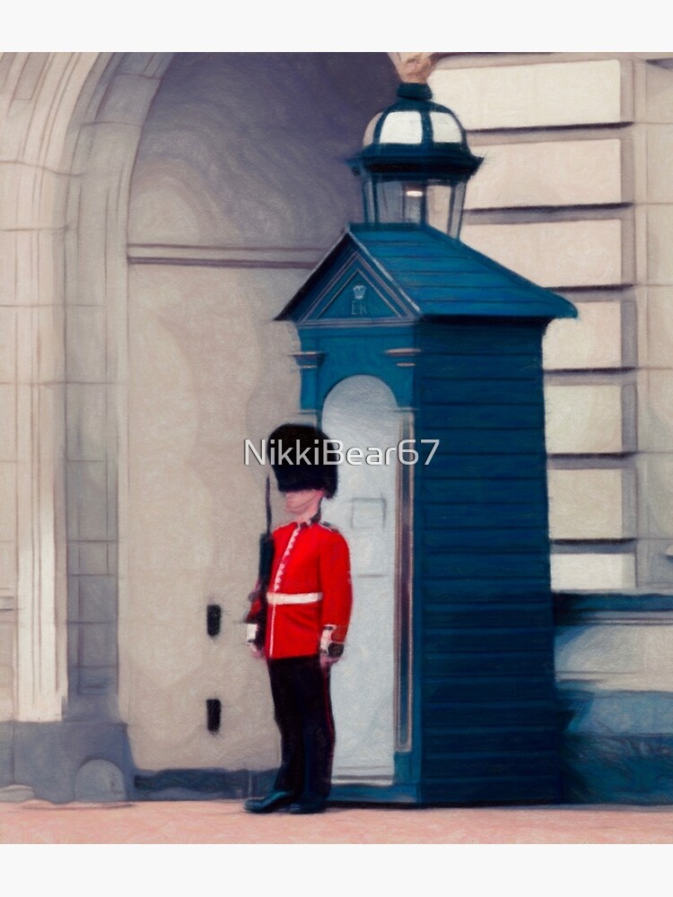 "The Queens Guard Artwork" Poster for Sale by NikkiBear67 | Redbubble