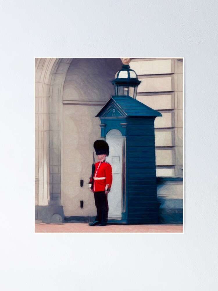 "The Queens Guard Artwork" Poster for Sale by NikkiBear67 | Redbubble