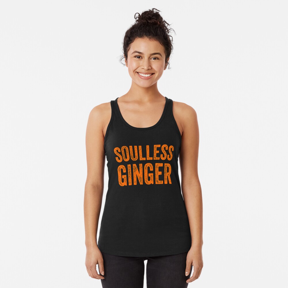 "Soulless Ginger - Funny Ginger T-Shirts Gift" Sticker for Sale by ...