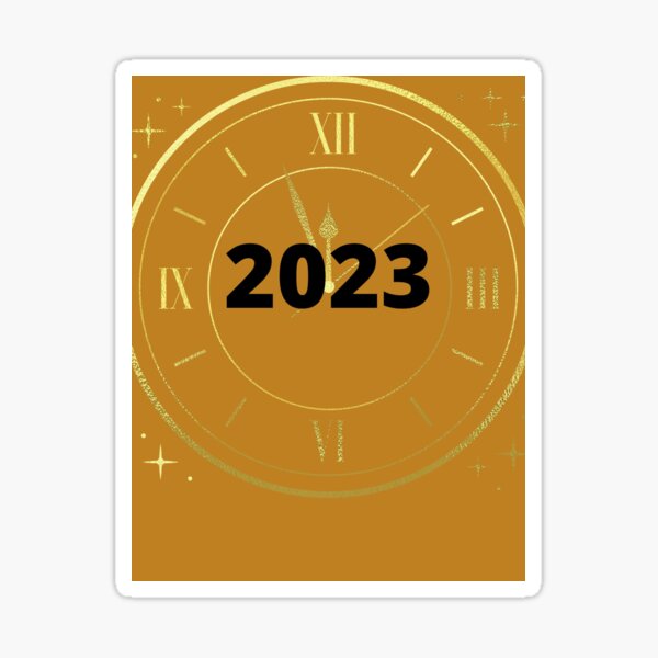 "2023" Sticker for Sale by JZCustom-2022 | Redbubble