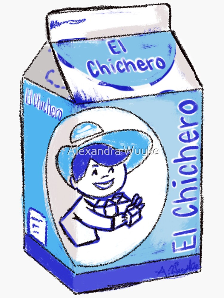 "Venezuelan Treats, Chicha el Chichero, Sticker" Sticker for Sale by ...