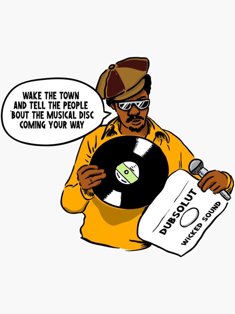 "Reggae Soundsystem Reveillez la ville" Sticker for Sale by LuisBock9 ...