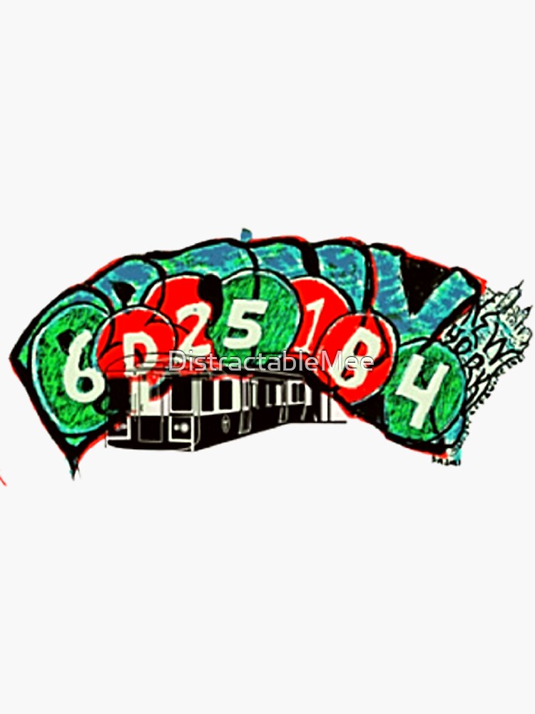 "Da Bronx " Sticker for Sale by DistractableMee | Redbubble