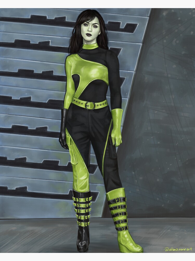 "Y2K Goth Shego" Sticker for Sale by AlanaReneArt | Redbubble