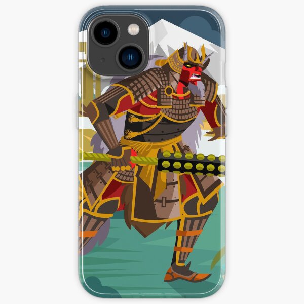 "oni chinese japanese demon folklore troll with samurai armor in bamboo ...