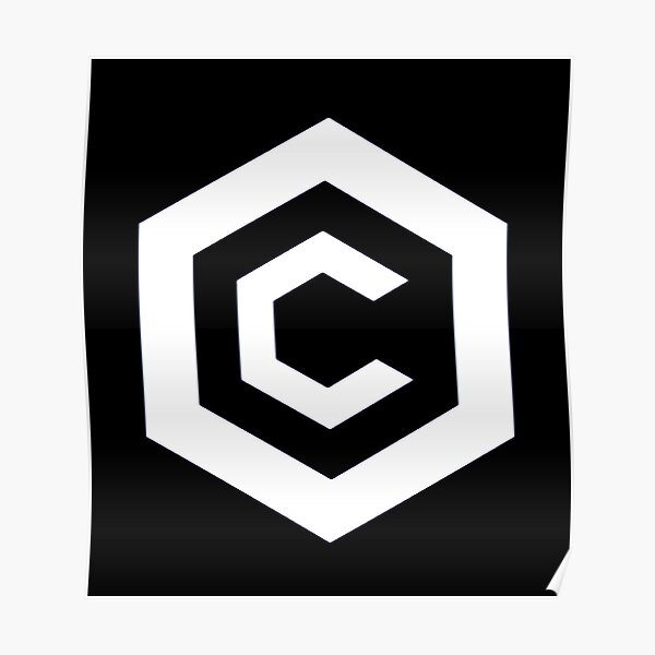 "Cronos Logo Black and White" Poster for Sale by Skoden42 | Redbubble