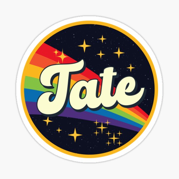 "Tate Rainbow In Space Vintage Style" Sticker for Sale by kaiakanjoy ...