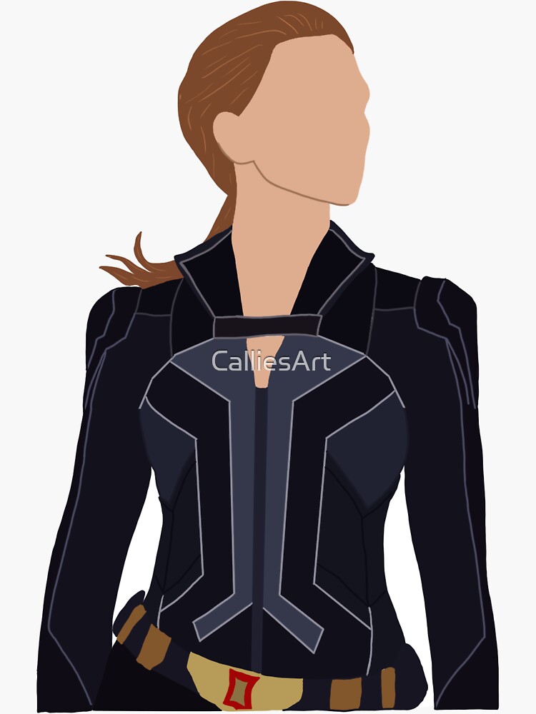 "Widow" Sticker for Sale by CalliesArt | Redbubble