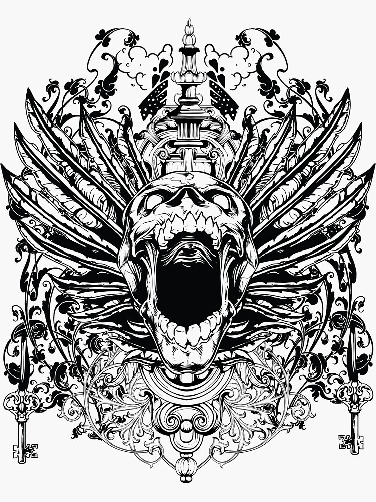 "1027 T shirt Designs 6547342-37" Sticker for Sale by AlisterMonero | Redbubble