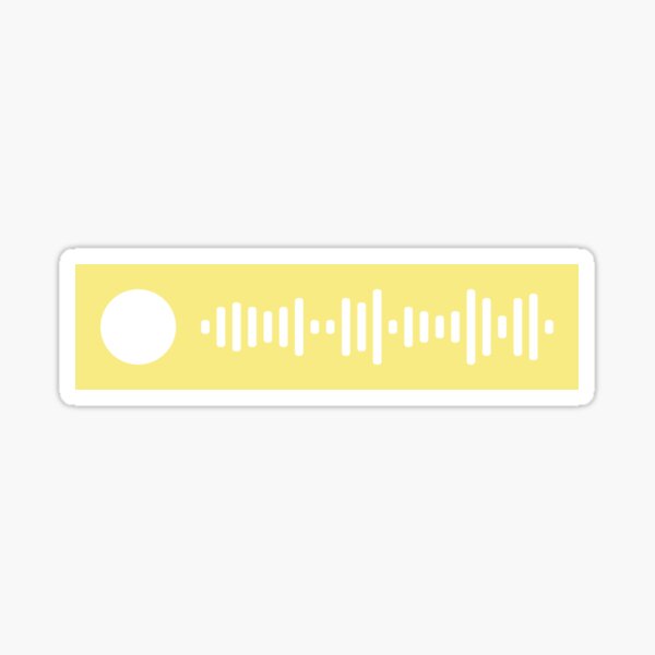 "Daylight Spotify Code - Taylor Swift Lover" Sticker for Sale by bombalurina | Redbubble