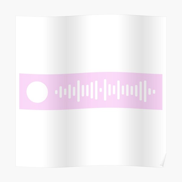 "Lover Spotify Code - Taylor Swift Lover" Poster for Sale by ...