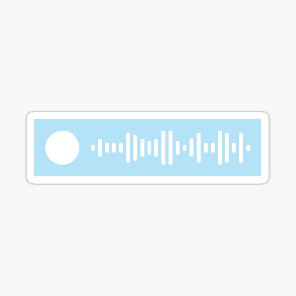 "The Man Spotify Code - Taylor Swift Lover" Sticker for Sale by ...