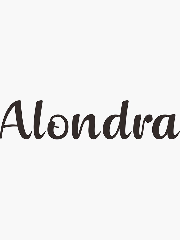 "Alondra" Sticker for Sale by 99Posters | Redbubble