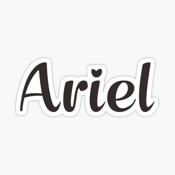 "Ariel" Sticker for Sale by 99Posters | Redbubble