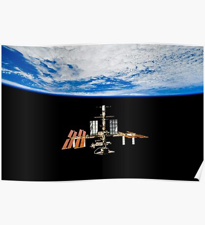 International Space Station Posters | Redbubble