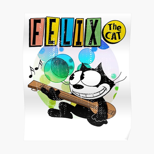 "Felix the Cat Vintage" Poster for Sale by Tezatoons | Redbubble