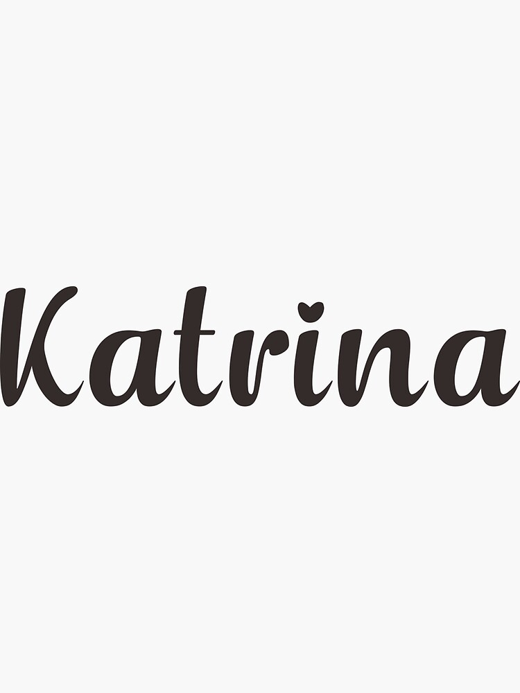 Katrina Name Tattoos