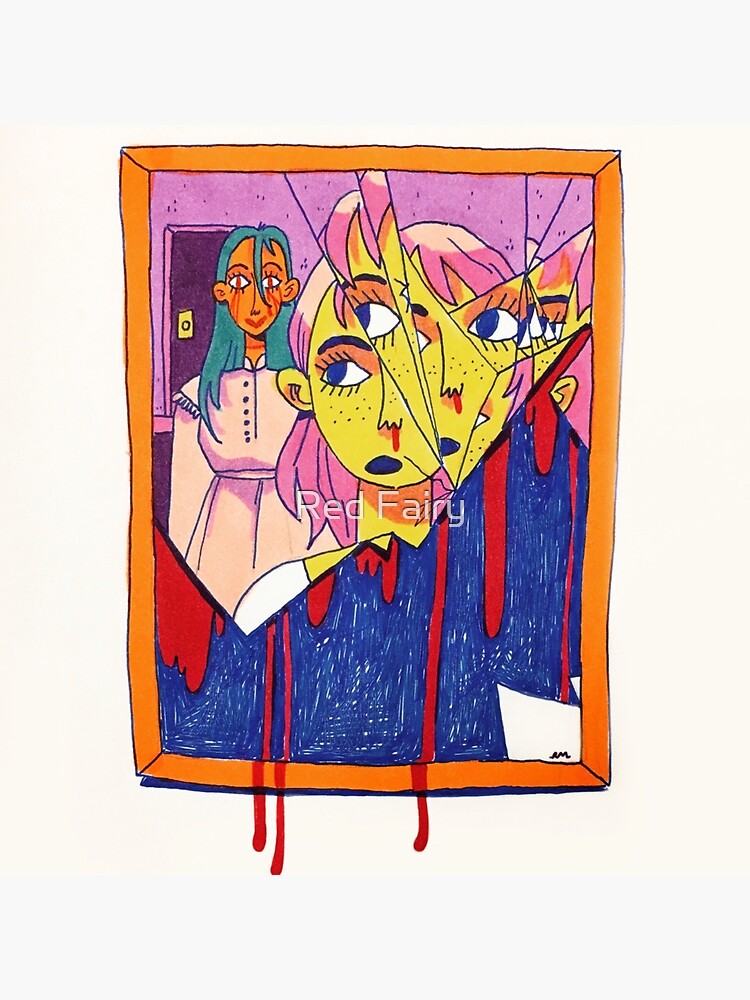 "Bloody Mary" Sticker for Sale by Red-Fairy-Tree | Redbubble