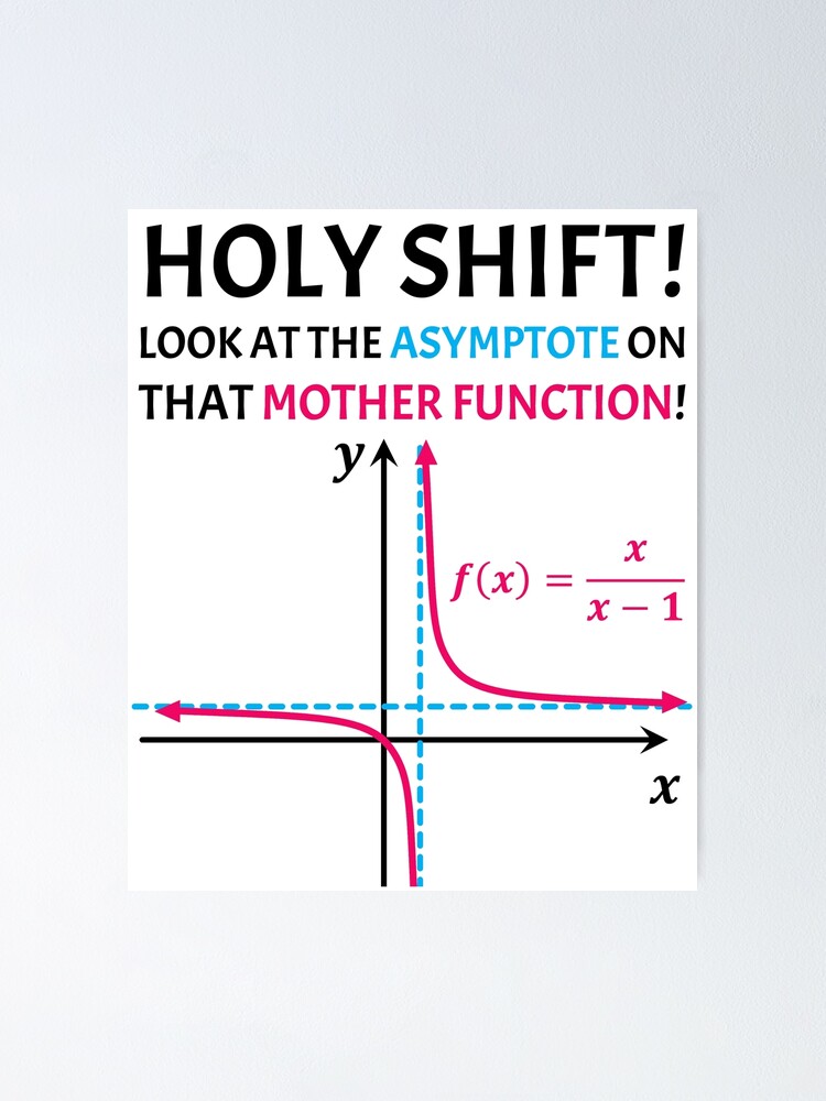 "Funny Nerdy Holy Shift Look At the Asymptote on that Mother Function ...
