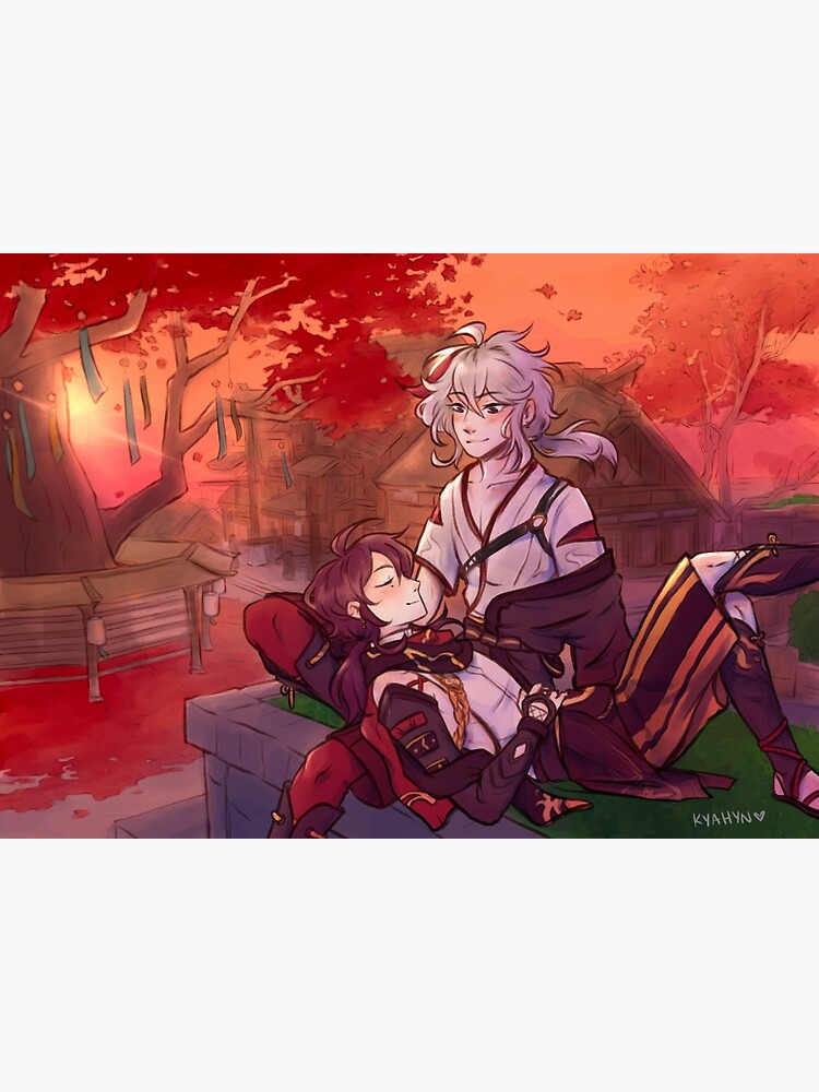 "Heizou and Kazuha - Genshin Impact" Poster for Sale by kyahyn | Redbubble