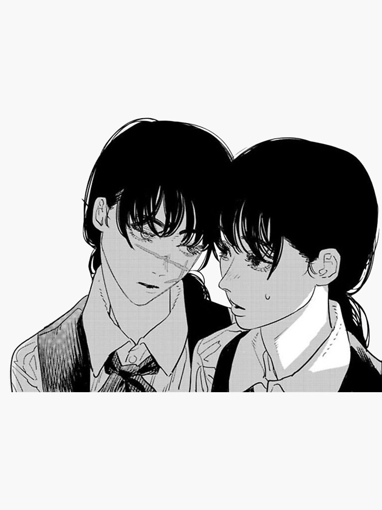 "War Devil And Asa Mitaka" Sticker for Sale by Orderdesign | Redbubble