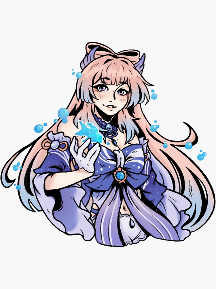 "Kokomi - Genshin Impact" Sticker for Sale by kyahyn | Redbubble
