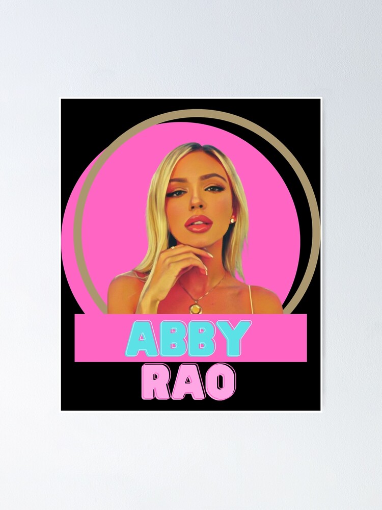 Abby Rao Beautiful Abby Rao Sticker Poster For Sale By Welve36tea Redbubble