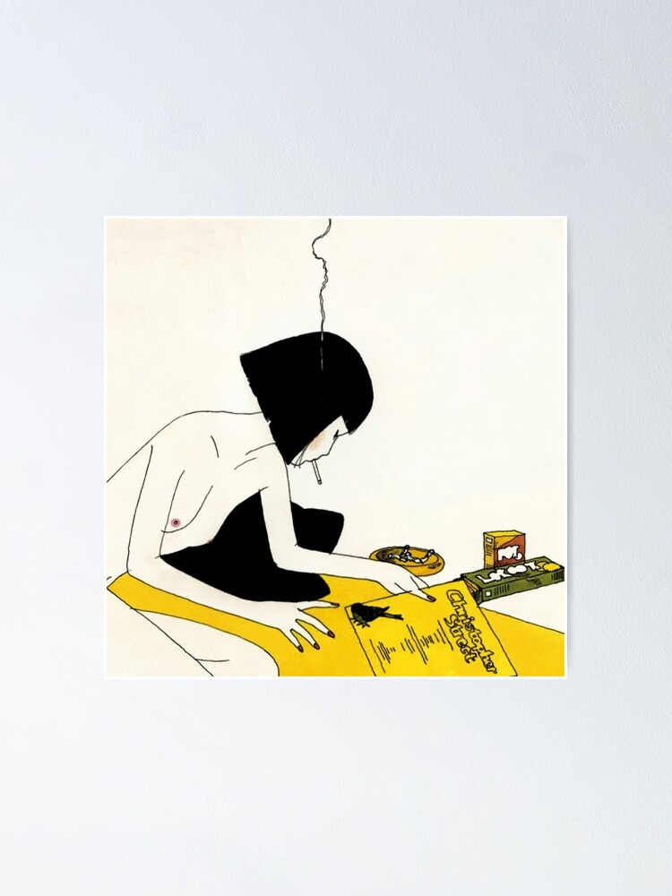 "Smoking Nude" Poster for Sale by SvenWeber | Redbubble