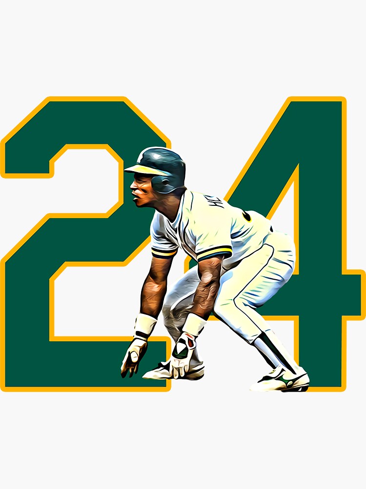 "RH24 Rickey With The Steal/Perfect Design For Men and Women" Sticker ...