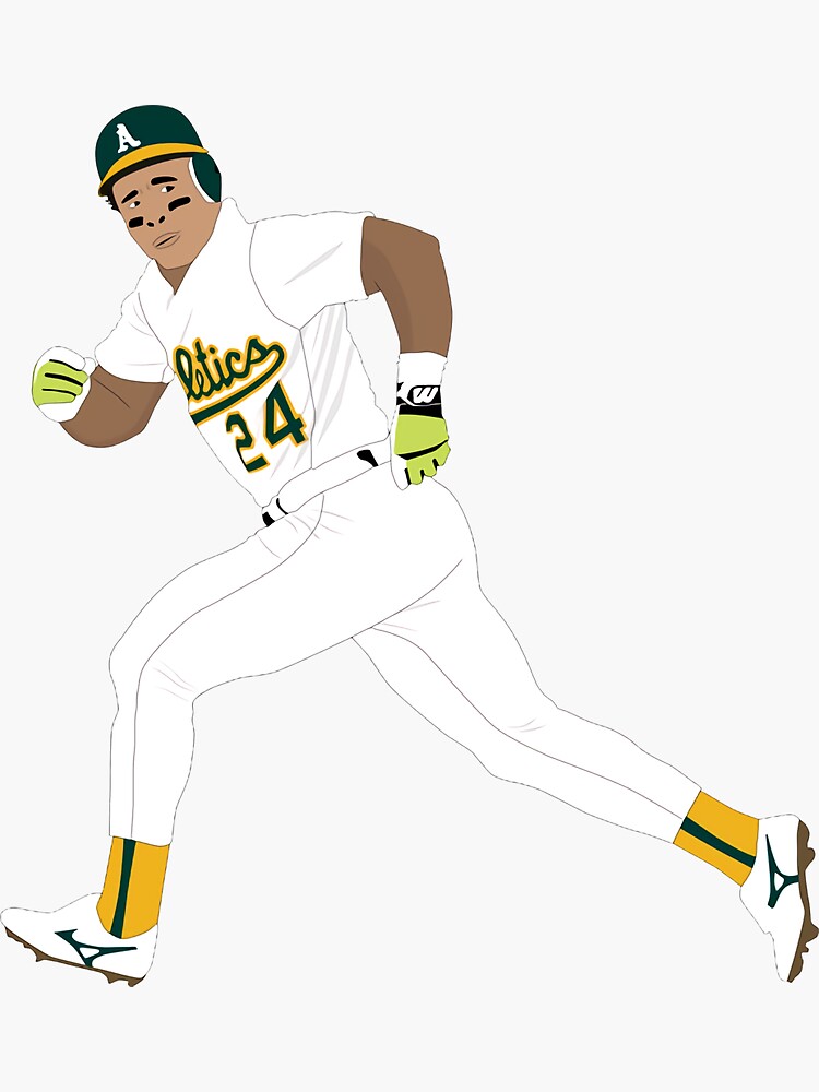 "RH24 Rickey Henderson The Stolen Base King!/Best Design For Fans ...