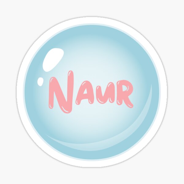 "Naur Bubble" Sticker for Sale by toadsforall | Redbubble