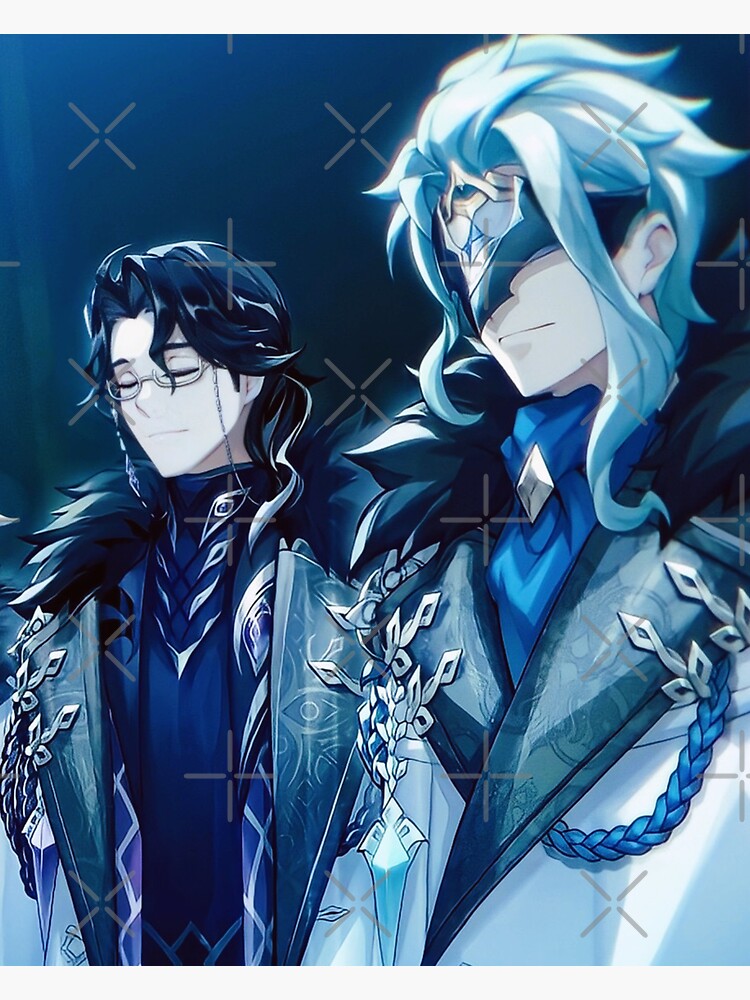 "Dottore & Pantalone - Genshin Impact" Sticker for Sale by persephonexx ...