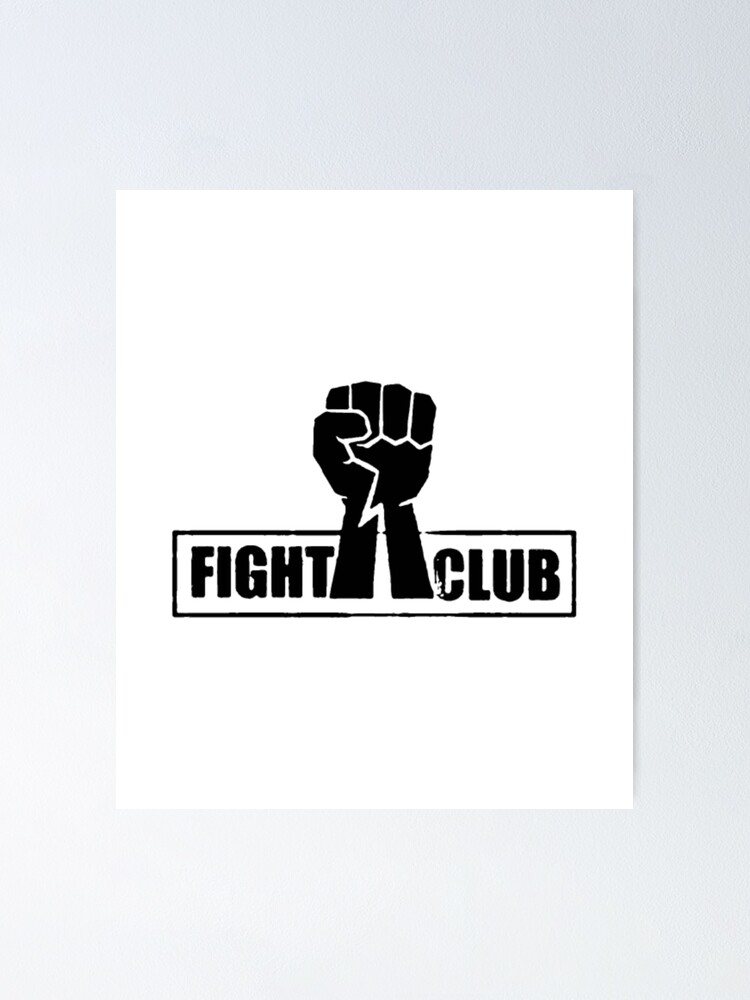 "fight club fist" Poster for Sale by nibgraphics | Redbubble