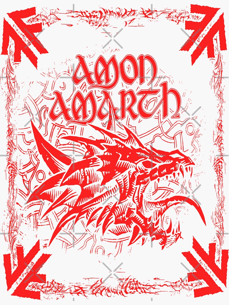 "amon amarth WR5> amon amarth - trending 01" Sticker for Sale by ...