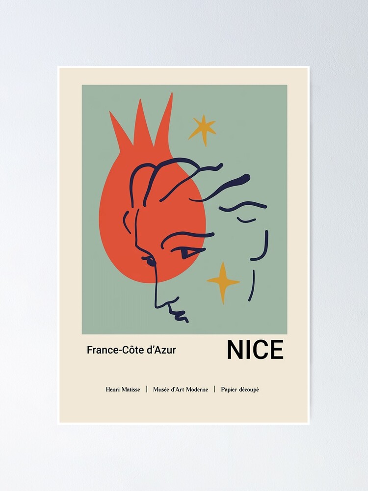 "H Matisse - The Green Face" Poster for Sale by scottnorstuff | Redbubble