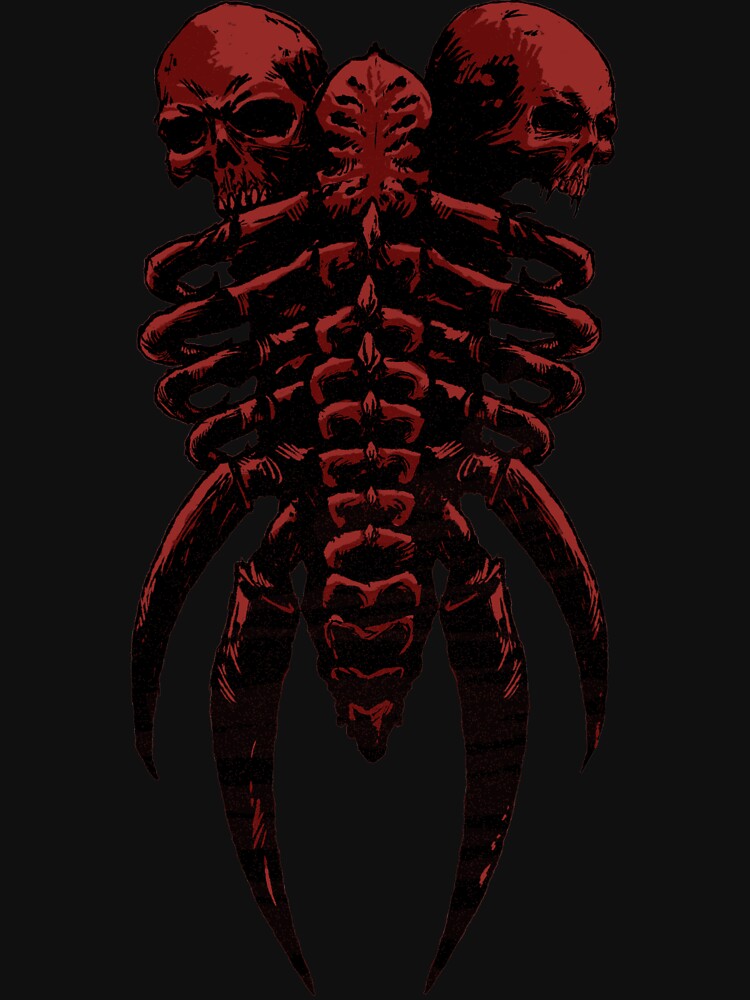 "Necromancer Shield Red" T-shirt for Sale by Poogz | Redbubble ...