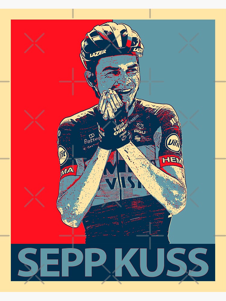 "sepp kuss tdf 2022 champion" Sticker for Sale by HailieCherry | Redbubble