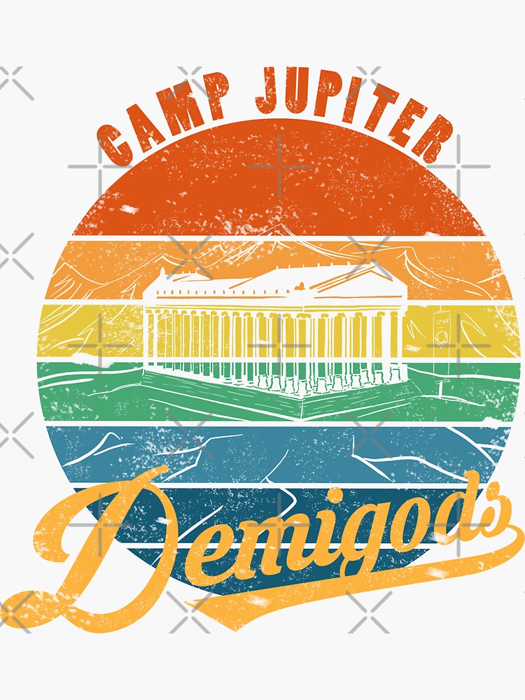 "Retro Camp Jupiter" Sticker for Sale by Emma1706 | Redbubble