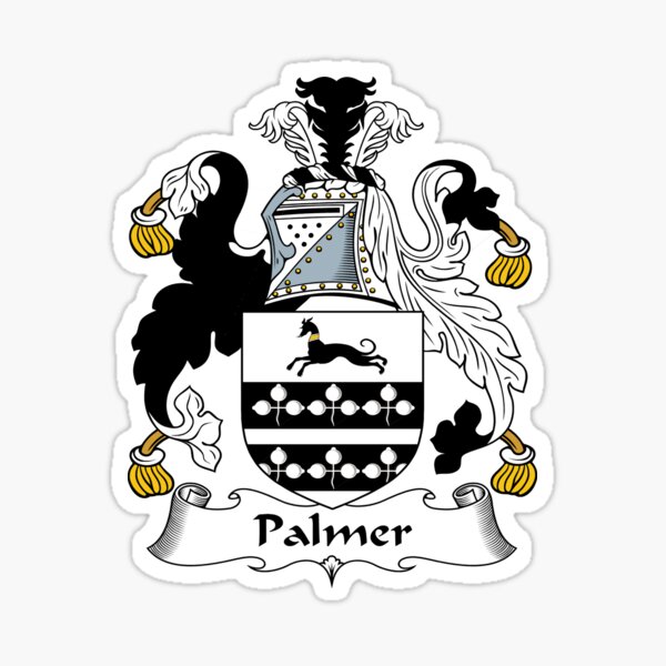 "Palmer" Sticker by HaroldHeraldry | Redbubble
