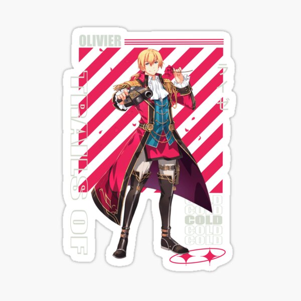"Olivier Trails of cold steel Best Seller" Sticker for Sale by Lpgweek ...