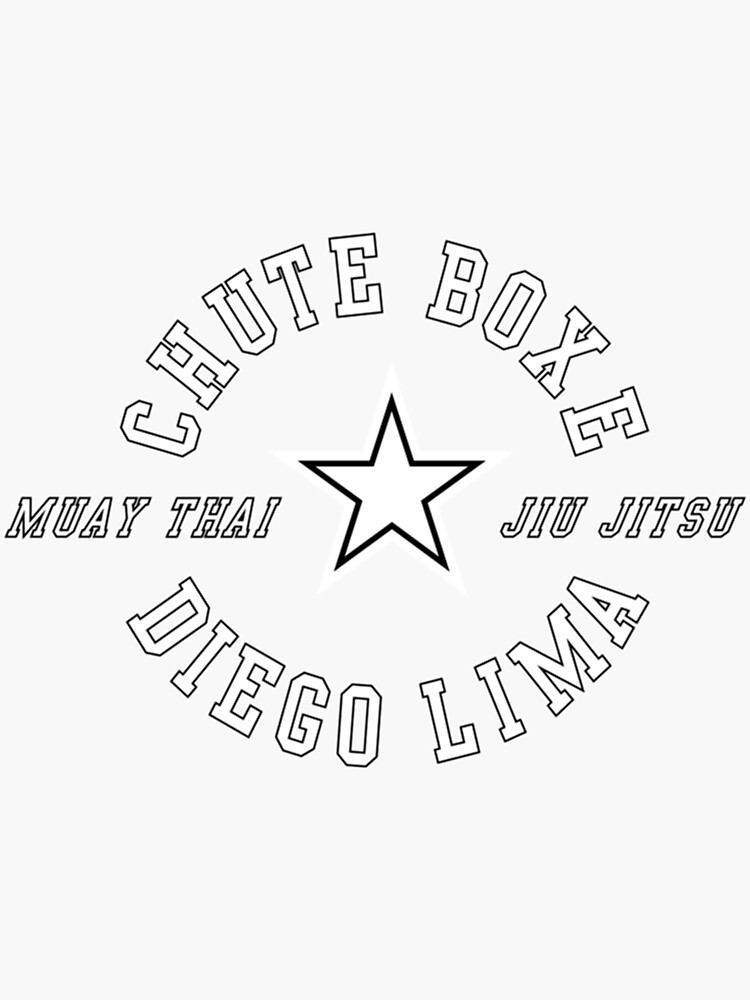 "Chute Boxe Diego Lima Charles Oliveira " Sticker for Sale by ...