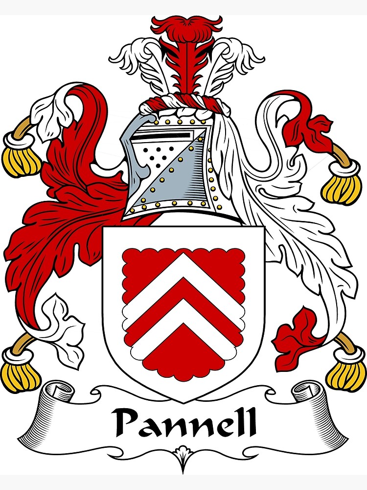 "Pannell" Poster for Sale by HaroldHeraldry | Redbubble